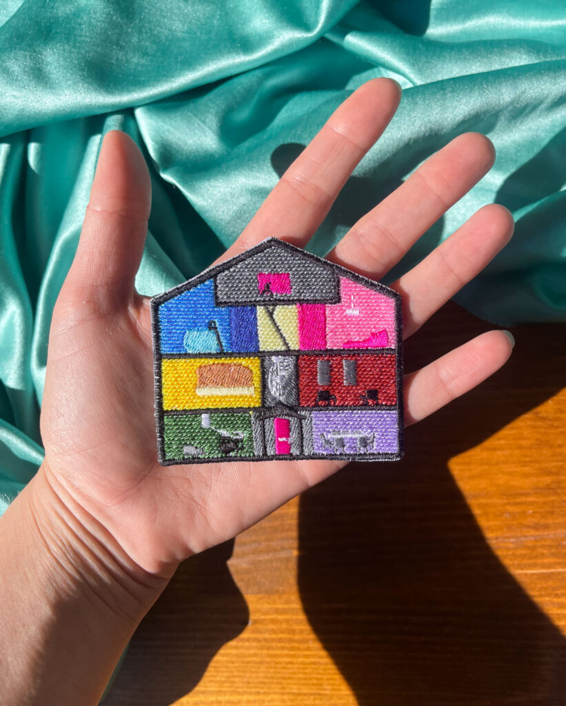 Lover House Patch - Carissaofthesea Embroidery