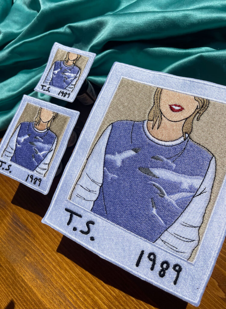 1989 Album Covers Patch - Carissaofthesea Embroidery