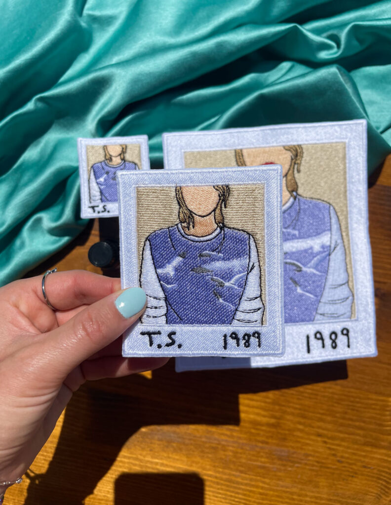 1989 Album Covers Patch - Carissaofthesea Embroidery