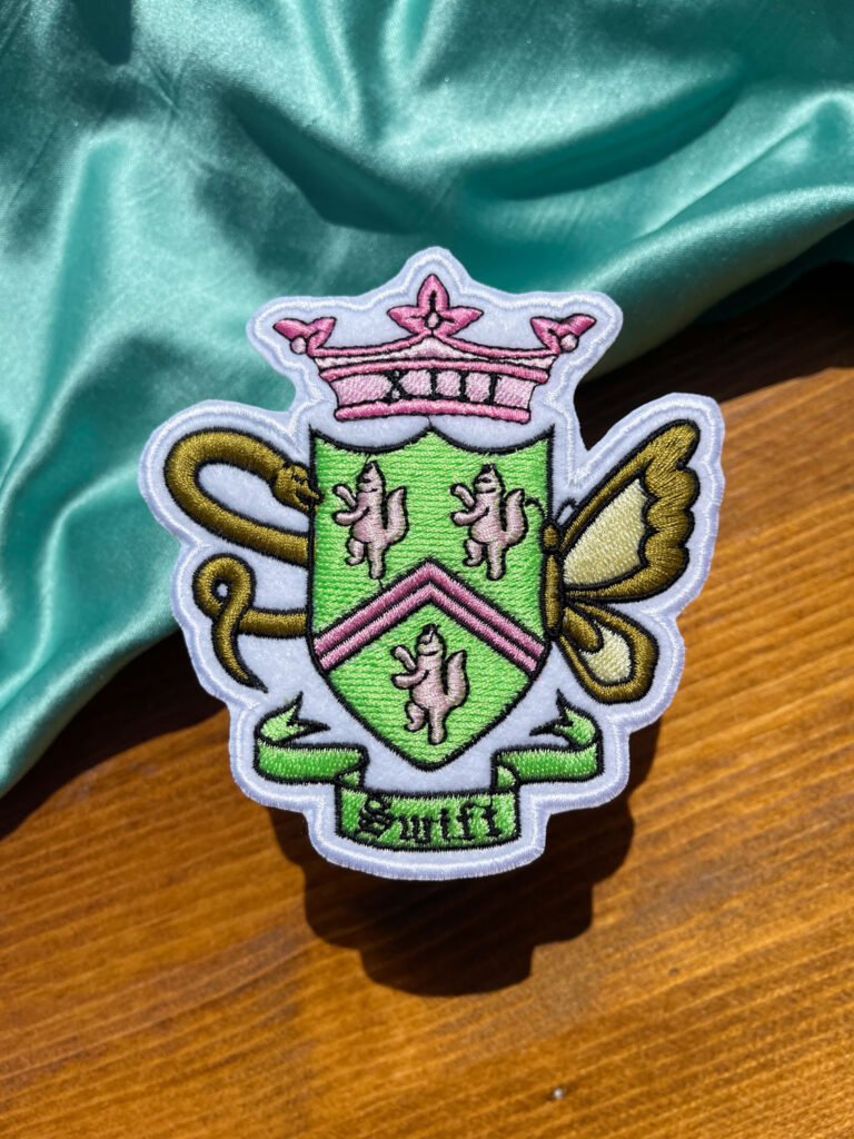 Swifty Coat of Arms Patch - Carissaofthesea Embroidery